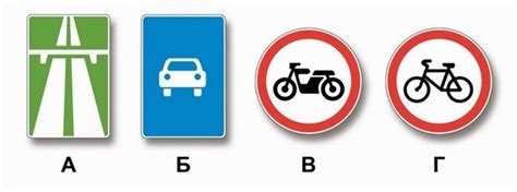Какие из указанных знаков разрешают движение мопедов Билет №12