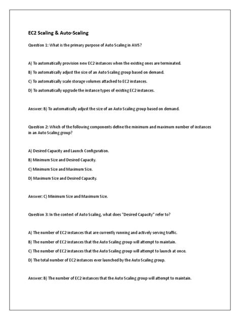 Ec2 Scaling Pdf Computing Computer Science