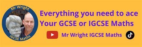 Website Logo Mr Wright Igcse Maths