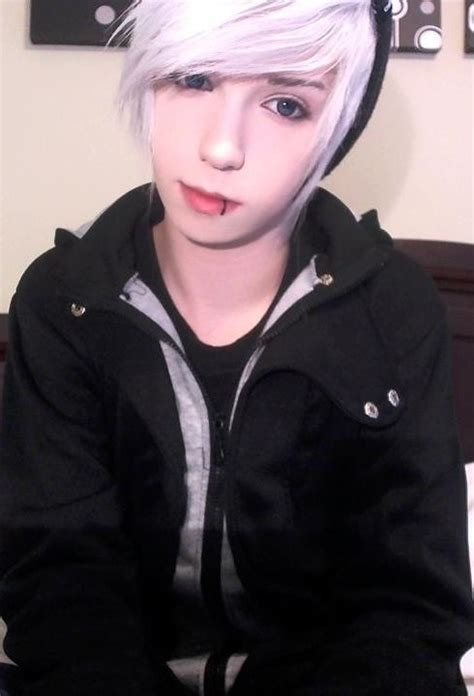 White Hair Emo Hair Emo Scene Hair Scene Hair
