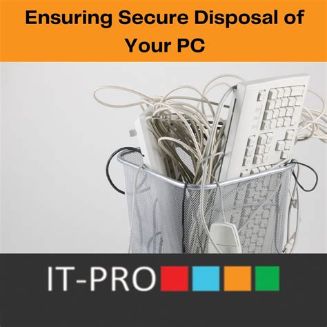 it pro on linkedin datasecurity cybersecurity itprosupport datadisposal