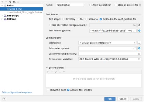 Debugging Behat Tests Orocommerce Orocrm And Oroplatform Documentation