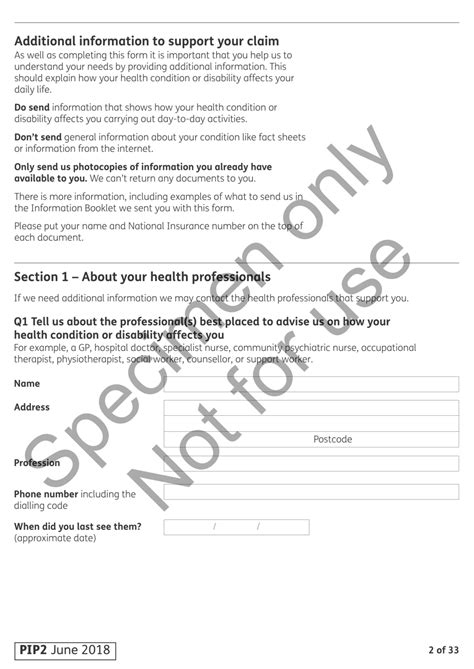 Form Pip2 Fill Out Sign Online And Download Printable Pdf United