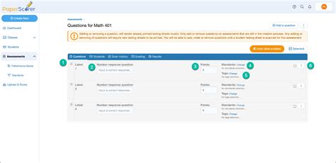 Managing Numeric Response Questions Paperscorer Knowledge Base Managing Numeric Response Questions Paperscorer Knowledge Base