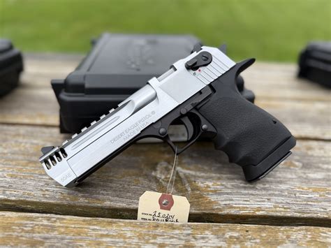 Chrome Desert Eagle Mark Xix Pistol