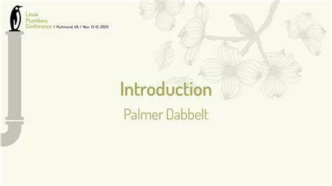Introduction Palmer Dabbelt Youtube