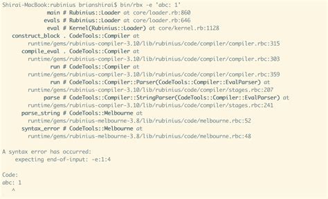 Good Notation For Stack Traces Rprogramminglanguages