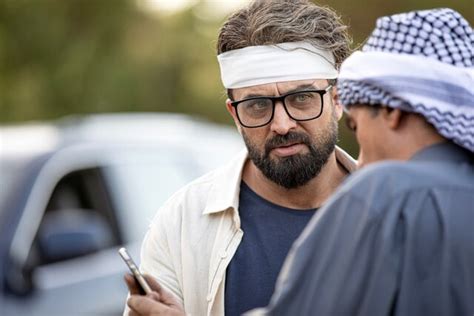 ویدیویی از حضور مصطفی زمانی در یک سریال عرب‌زبان ایسنا