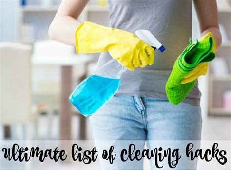 Cleaning Hacks Frugally Blonde