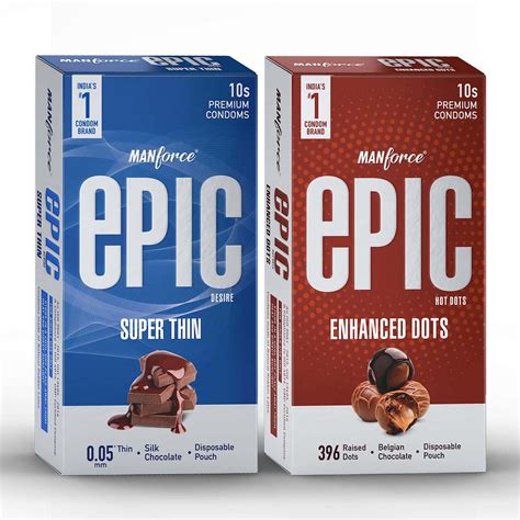 Buy Manforce Epic Chocolate Pack 10s Pack Of 2 Online And Get Upto 60
