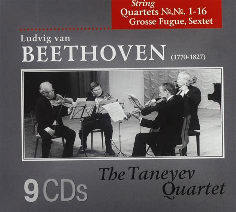 String Quartets Nos 1 16 Grosse Fugue Uk Cds And Vinyl