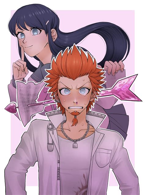 Maizono Sayaka And Kuwata Leon Danganronpa And 1 More Drawn By