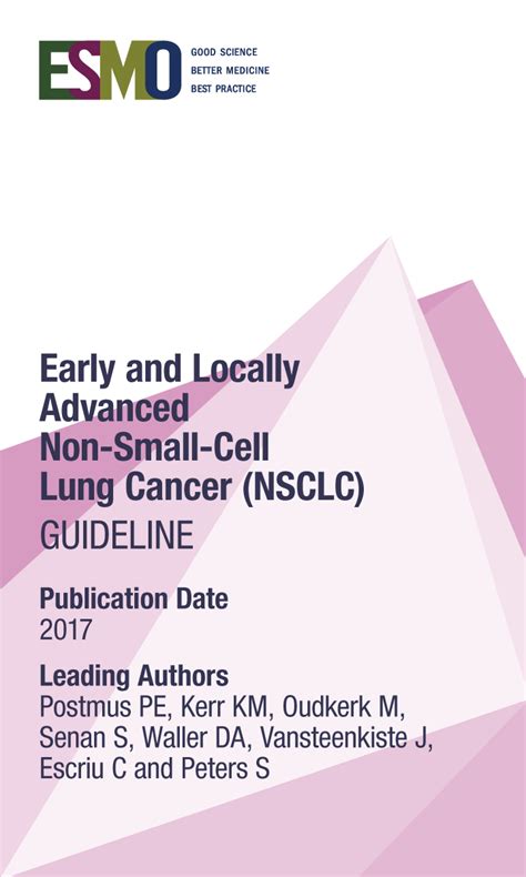 Esmo Interactive Guidelines