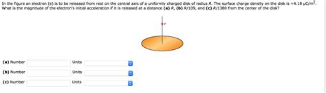 solved in the figure an electron e is to be released from