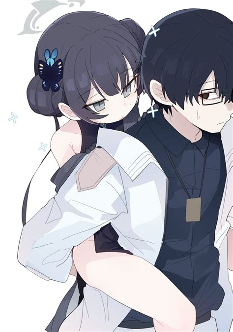 Sensei Kisaki And Problem Solver Sensei Blue Archive Drawn By Pearlgang E Danbooru