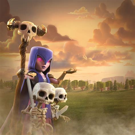 Witchhh Clash Royale Clash Royale Wallpaper Clash Of Clans Game