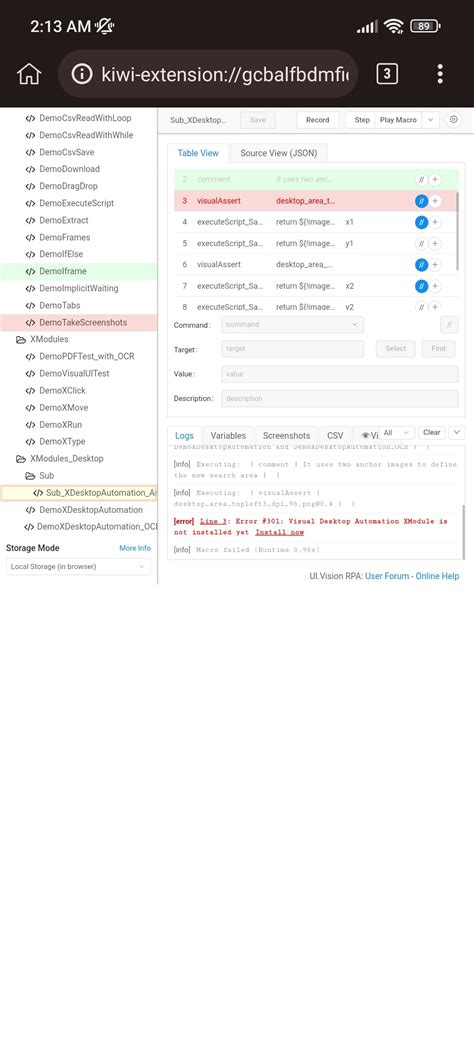 Ui Vision On Android Feature Suggestions 👋 Uivision Ai And Ocr