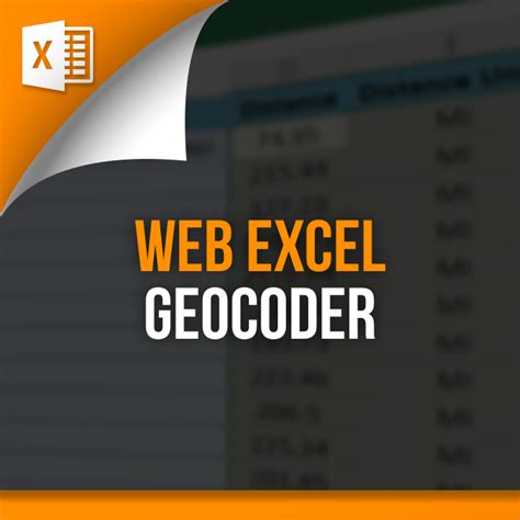 Excel Geocoding Tools Excel Distance Calculators