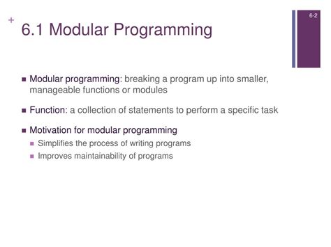 Ppt Chapter 6 Functions Powerpoint Presentation Free Download Id
