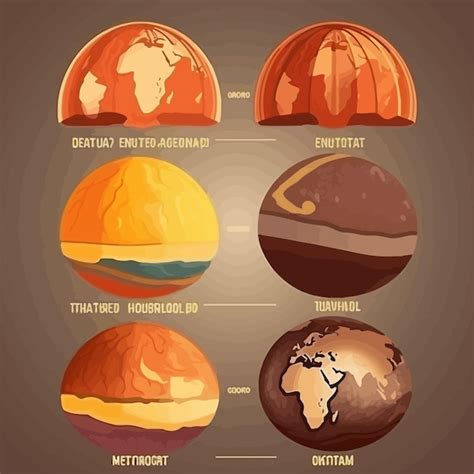 Premium Vector Earth Layer D Model