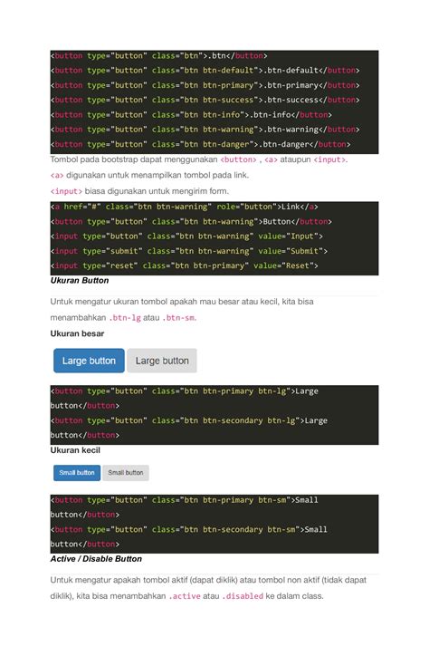 belajar menggunakan bootstrap framework docx mukhammad ato illah