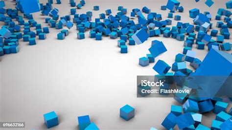 블루 큐브 텍스트 3d 그림을 배치 하는 장소는 흰색 절연된 표면에 떨어지는 0명에 대한 스톡 사진 및 기타 이미지 0명 건축 기업 재무와 산업 Istock