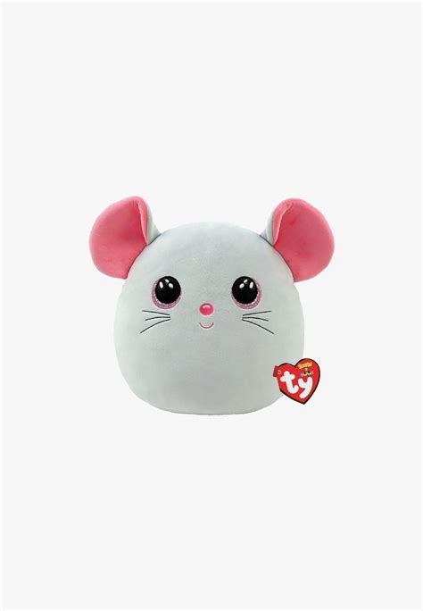 Ty Squish A Boo Catnip Mouse 20cm Kuscheltier Off White Braun Zalando De