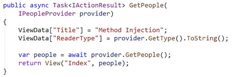 Jeremy Bytes Method Injection In Aspnet Core Api Controllers Vs Mvc