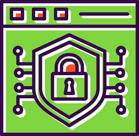 Secure Browser Filled Design Icon 44209081 Vector Art At Vecteezy