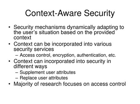 Ppt Context Aware Security Powerpoint Presentation Free Download