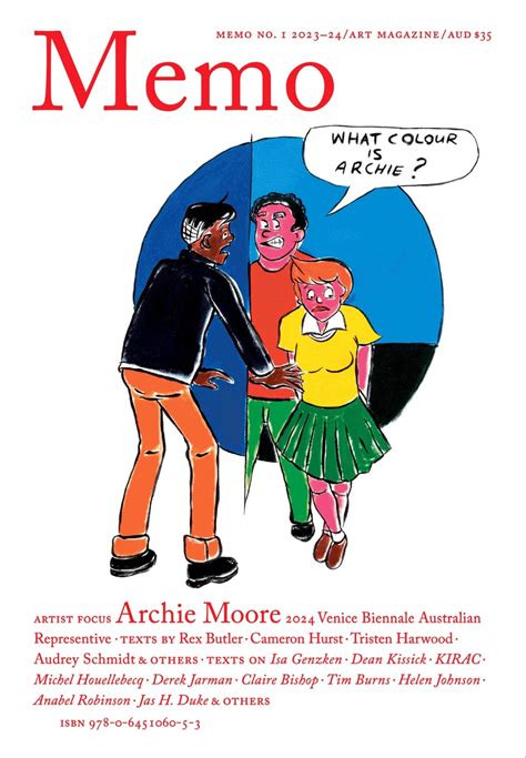 Memo Issue No 1 Art Guide Bookstore