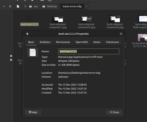 Caja Will See Bash Scripts As Troff Files When Point Versioning · Issue 1705 · Mate Desktop