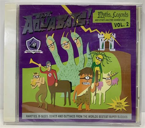 Myths Legends And Other Amazing Adventures Vol 2 By The Aquabats Cd