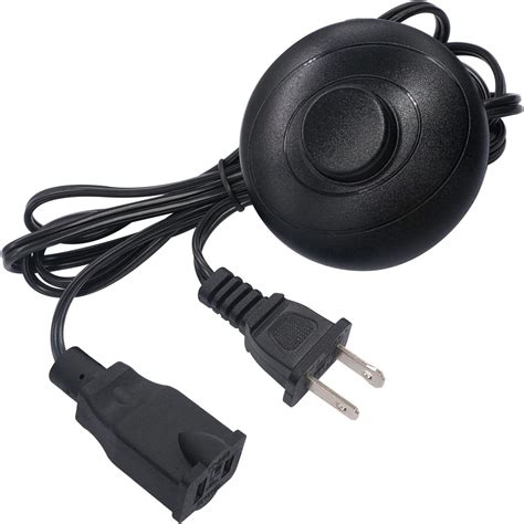 Amazon Com Weideer Outlet Extension Cord With Foot Switch ON Off AWG TF Wire Cable Power