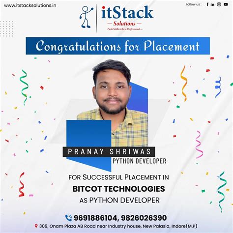 It Stack Solutions On Linkedin Placement2024 Pythondeveloper