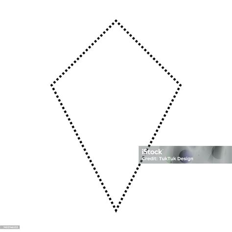 연 모양 점선 기호 벡터 아이콘 픽토그램 일러스트레이션에서 창조적 인 그래픽 디자인 Ui 요소 0명에 대한 스톡 벡터 아트 및 기타 이미지 Istock