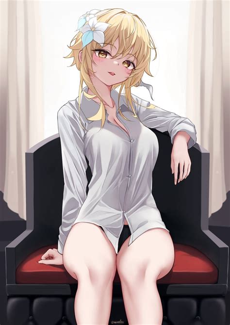 Lumine Genshin Impact Drawn By Mizoshi X Danbooru