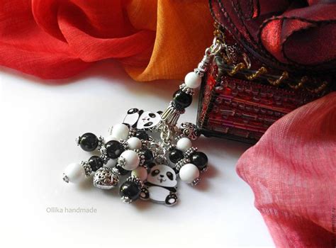 Брелоки Брелок Два Друга брелок для ключей Панда украшение на сумку в интернет магазине на