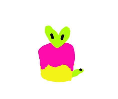 Shiny Applin [pokemon] Drawception