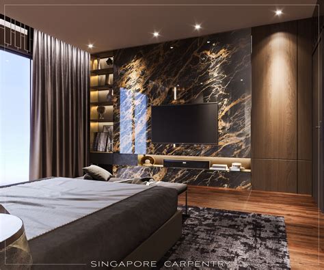 9 Ultra Modern Feature Wall Design Ideas To Uplift Your Home Interior Design Carpentry Singapore