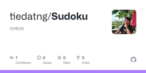 Github Tiedatng Sudoku Check