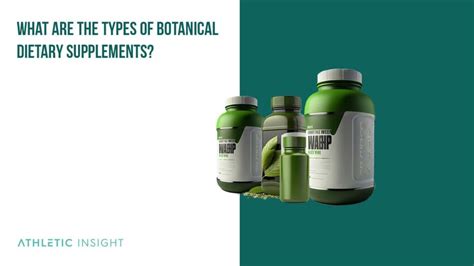 Botanical Dietary Supplements Everything You Need To Know Athletic Insight