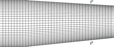í µí± ∞ 240 Shock On Shock Interaction Computational Grid Download Scientific Diagram