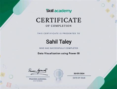 Sahil Taley On Linkedin Powerbi Datavisualization Certification Analytics Businessintelligence