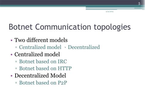 ppt botnet detection by monitoring similar communication patterns powerpoint presentation id