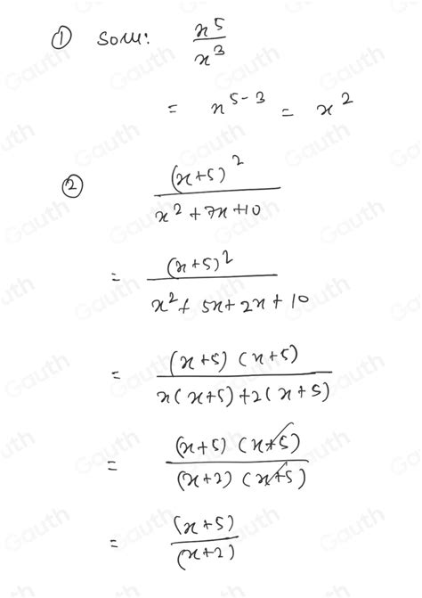 Solved Exampie 1 Simplify X5x3 Solution X5x3 X· X· X· X· Xx· X· X X· X1 X2 2 S