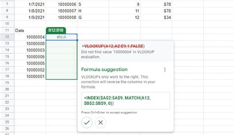 How To Use Formula Corrections On Google Sheets Fix Formula Errors