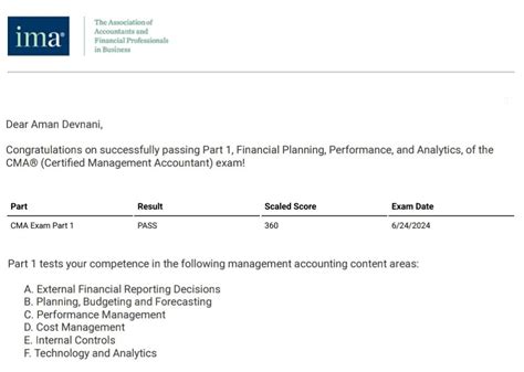 Finally I Have Added Cma To My Name And I Am Now Cma Aman Kamal Kumar