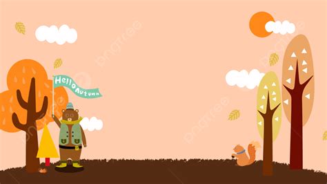 어린이 작은 곰 큰 나무 태양 아이 작은 곰 장난감 배경 일러스트 및 사진 무료 다운로드 Pngtree