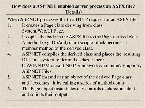 Ppt Chapter 5 Programming The Web Server Side Programming Asp Net